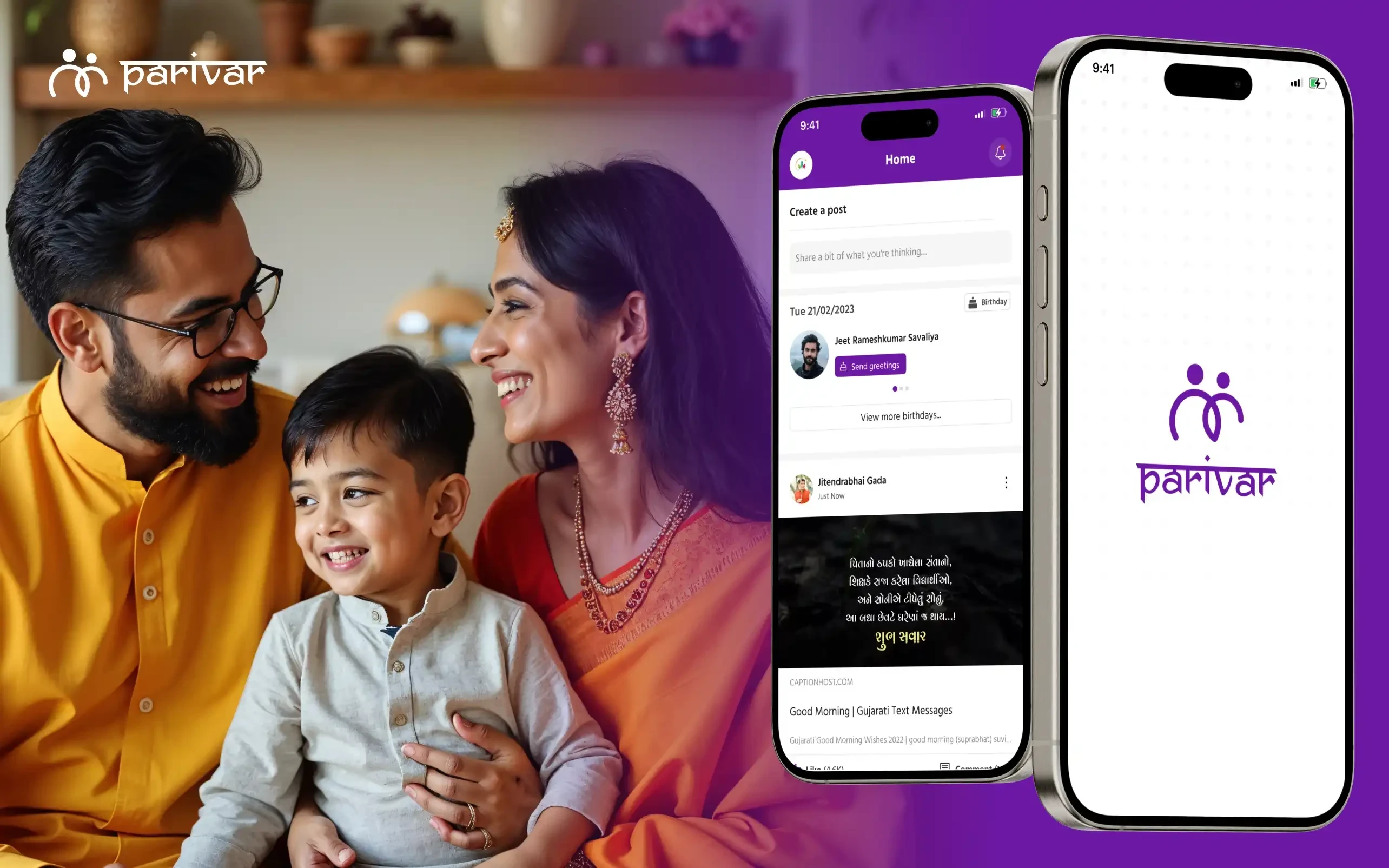 Parivar | Best App for Families & Communities