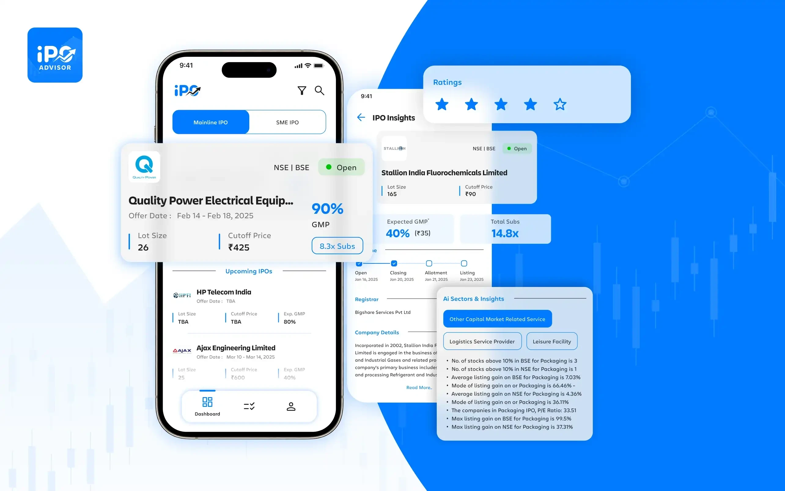 App Offering Real-time IPO Alerts and Subscriptions | IPO Advisor